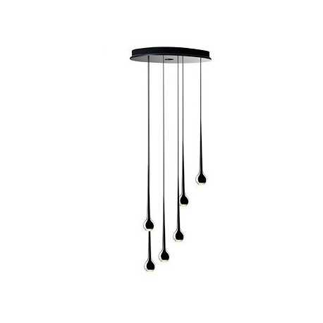 Falling Water LED pendant lamp 6 lights. Free Worldwide delivery ...